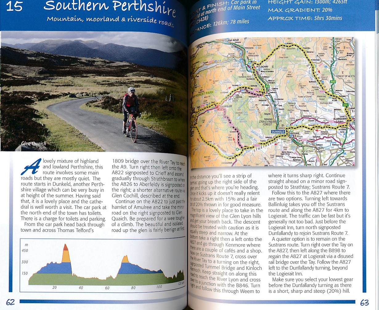 Scottish Cycle Routes - 30 Lowland & Highland Road Routes | 2015 ...