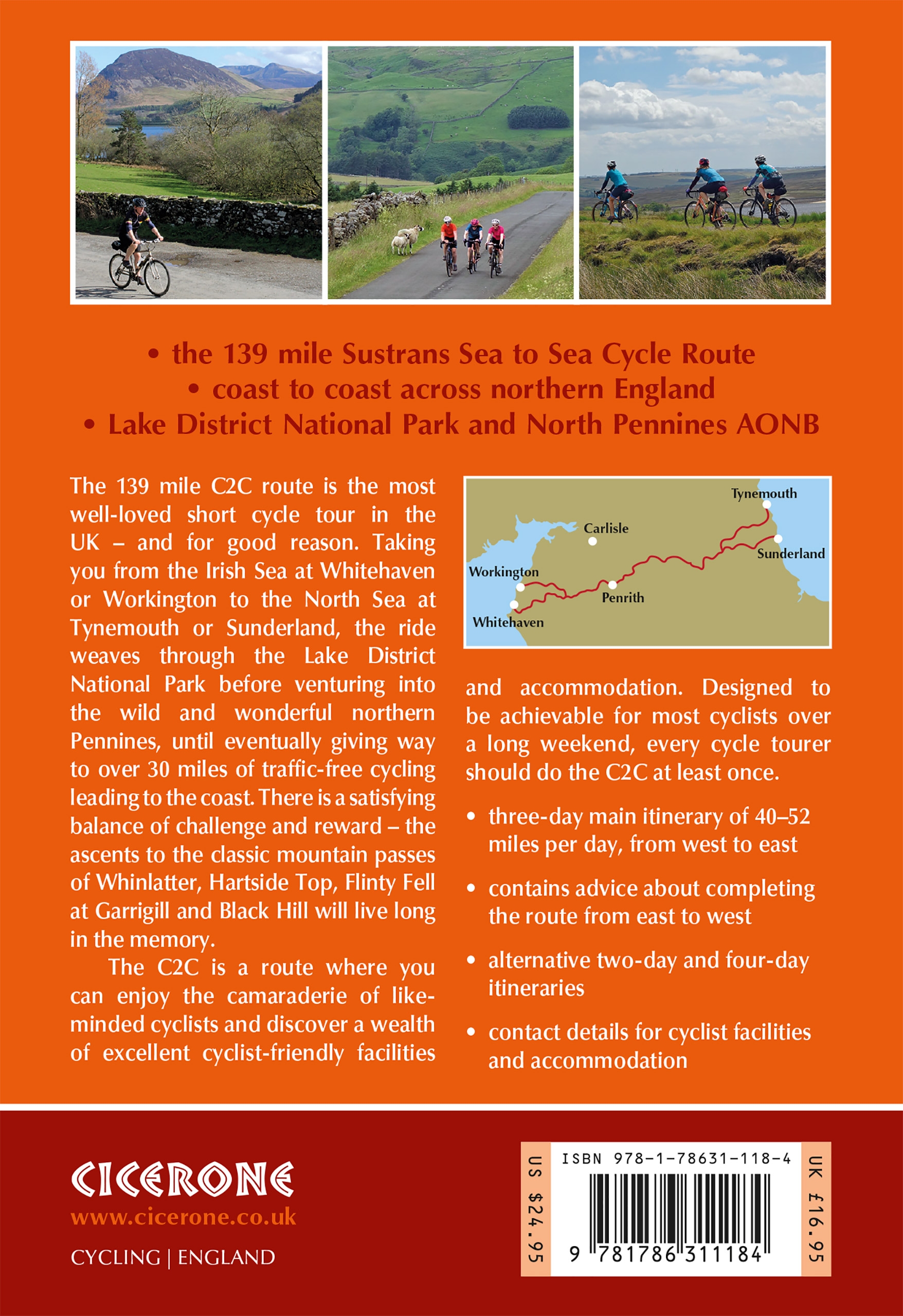 Cycling the C2C Cycle Route | fietsgids - The Coast to Coast Bike Guide ...