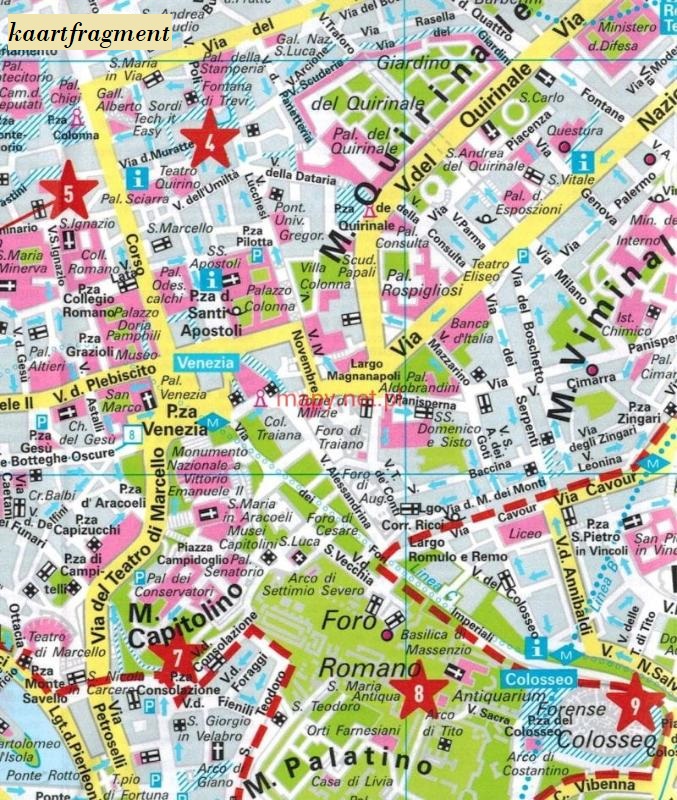 Rome stadsplattegrond 1:12.000 | 2023 | 9783575017789 - Reisboekhandel ...