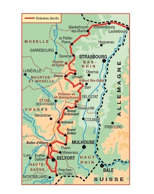 GR-5 | TG-502 Crête des Vosges | wandelgids GR5 - GR5/53 (Wissembourg ...