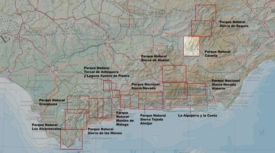 wandelkaart Sierra de Cazorla 1:40.000 - map & guide | 2018 ...